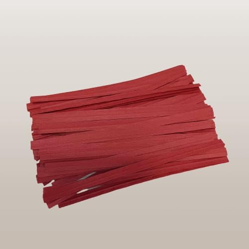 Oasis Supply, 2000 Piece 4" Laminated Paper Twist Ties, BULK with ...