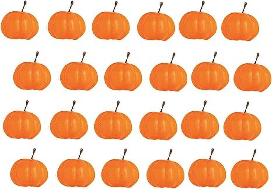 Oasis Supply 3-D Pumpkin Cupcake Picks - 24 count - Walmart.com