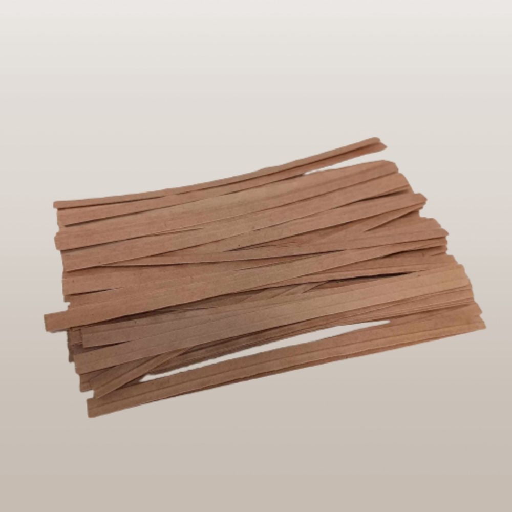 Oasis Supply, 500 Piece 4" Laminated Paper Twist Ties, BULK with ...
