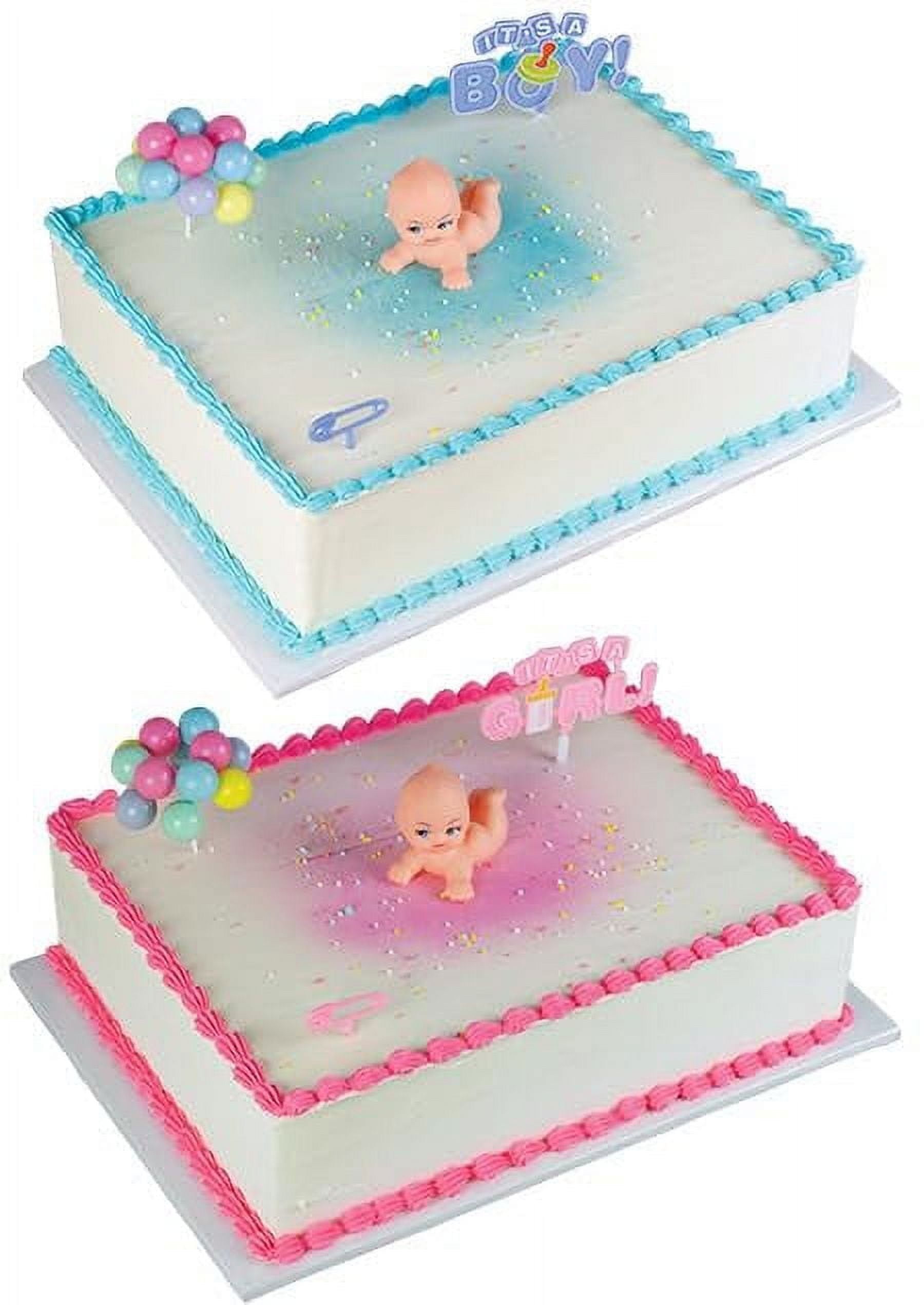 Oasis Supply, Baby Shower, Welcome Baby Cake Topper Kit (Baby Shower ...