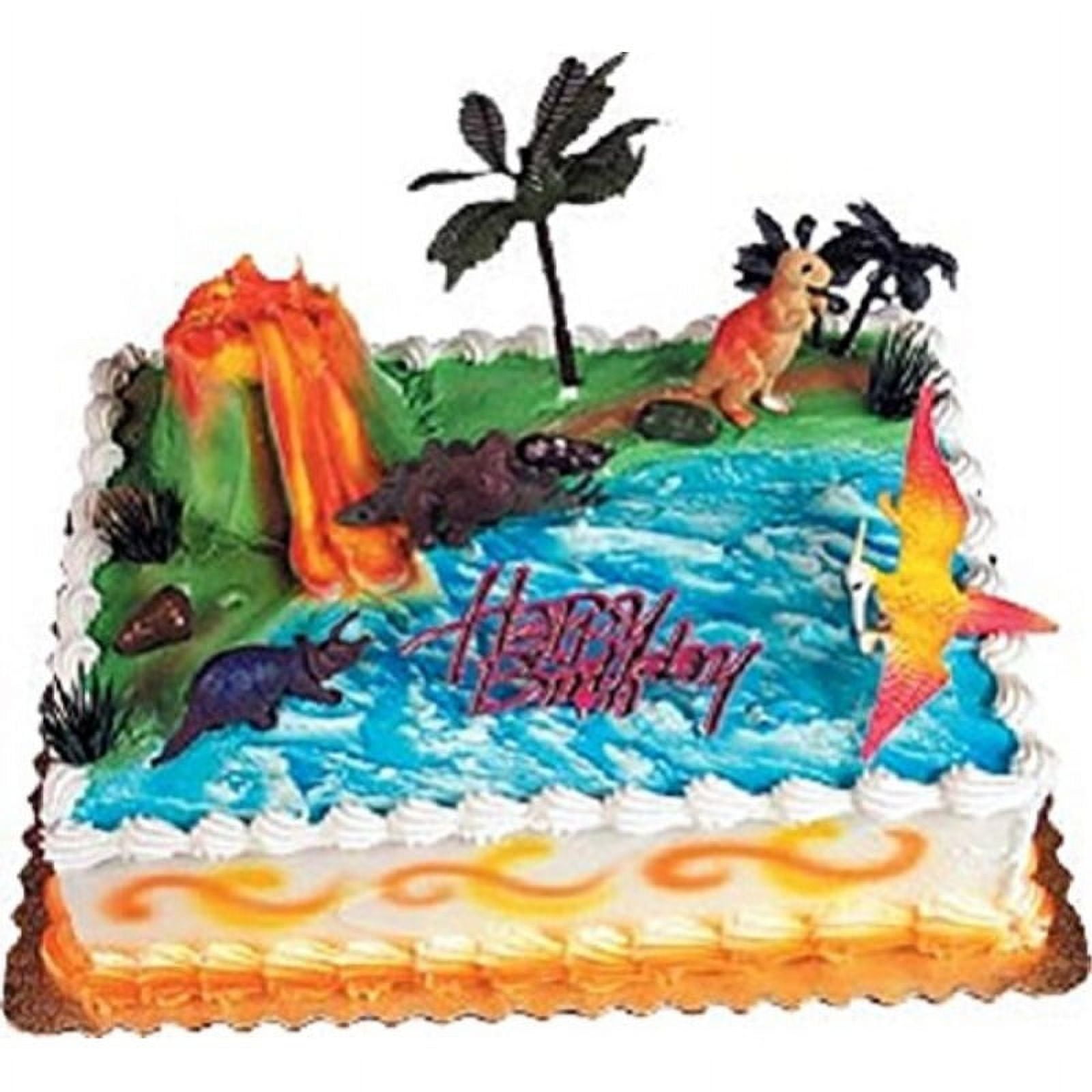 Oasis Supply Dinosaur Cake Rex Topper Kit, 1 Set - Walmart.com