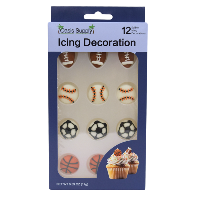 Oasis Supply, Edible Fun Shapes | Sugar Hand Painted Cake, Cupcake ...