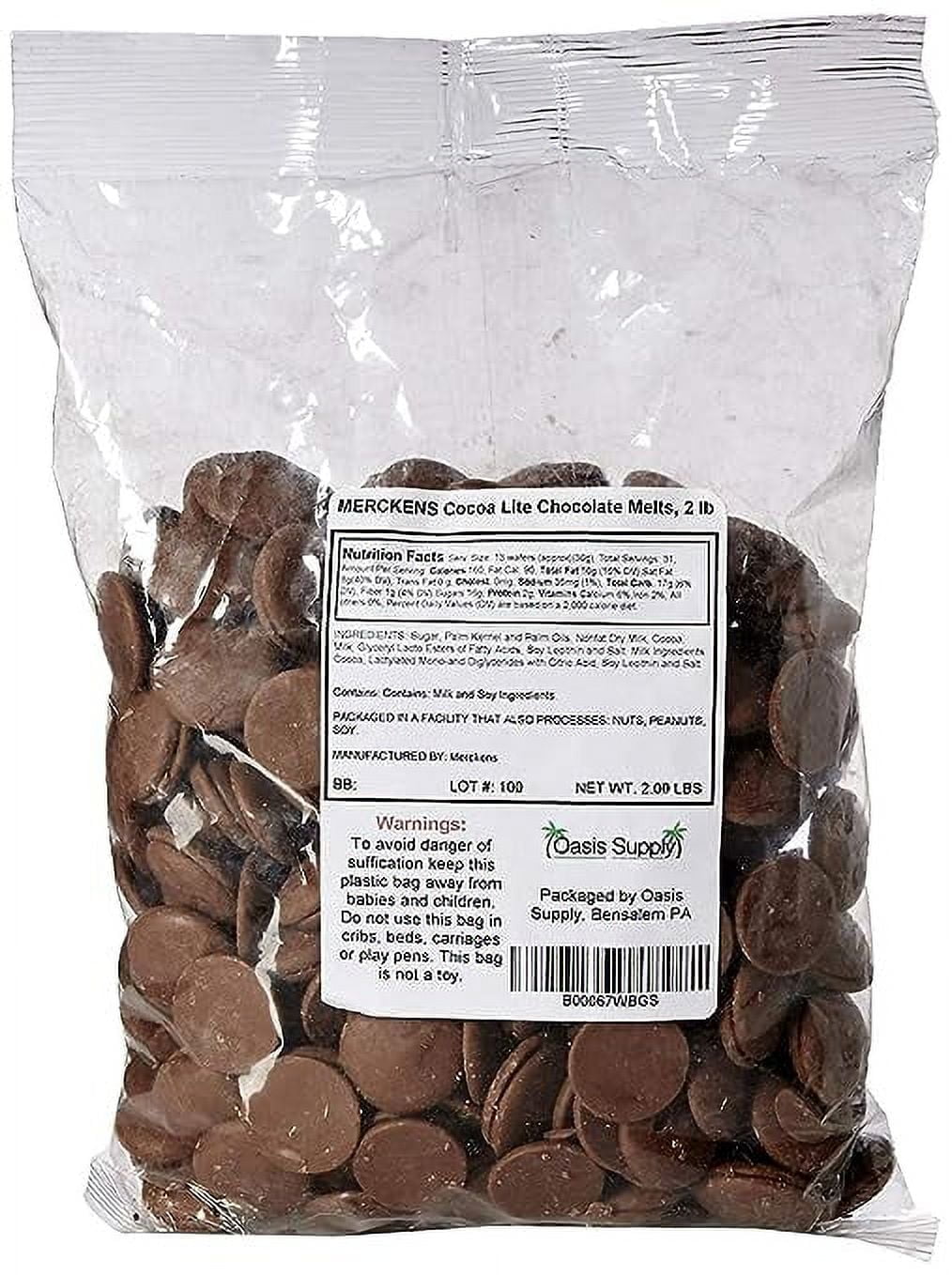Oasis Supply, Merckens Chocolate Melts, Milk Chocolate, 1 lb - Walmart.com
