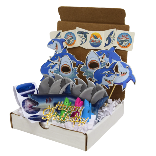 Oasis Supply, SHARK Cake Toppers for Birthdays and Parties, (Kit #3) 41 ...