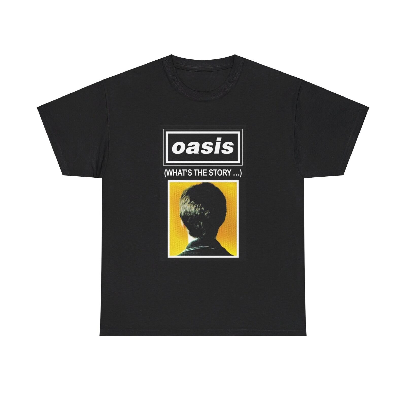 Oasis T Shirt Vintage Rock Band Merch Poster Retro 90s Unisex Heavy ...