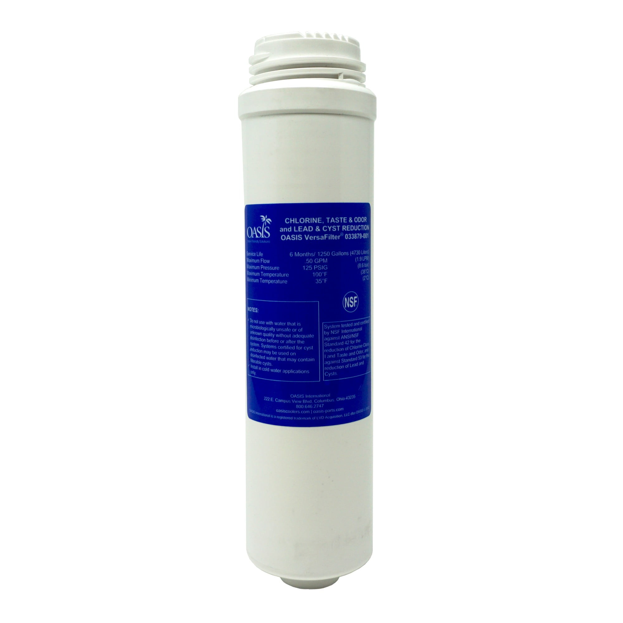 Oasis® VersaFilter Replacement Water Filter - Walmart.com