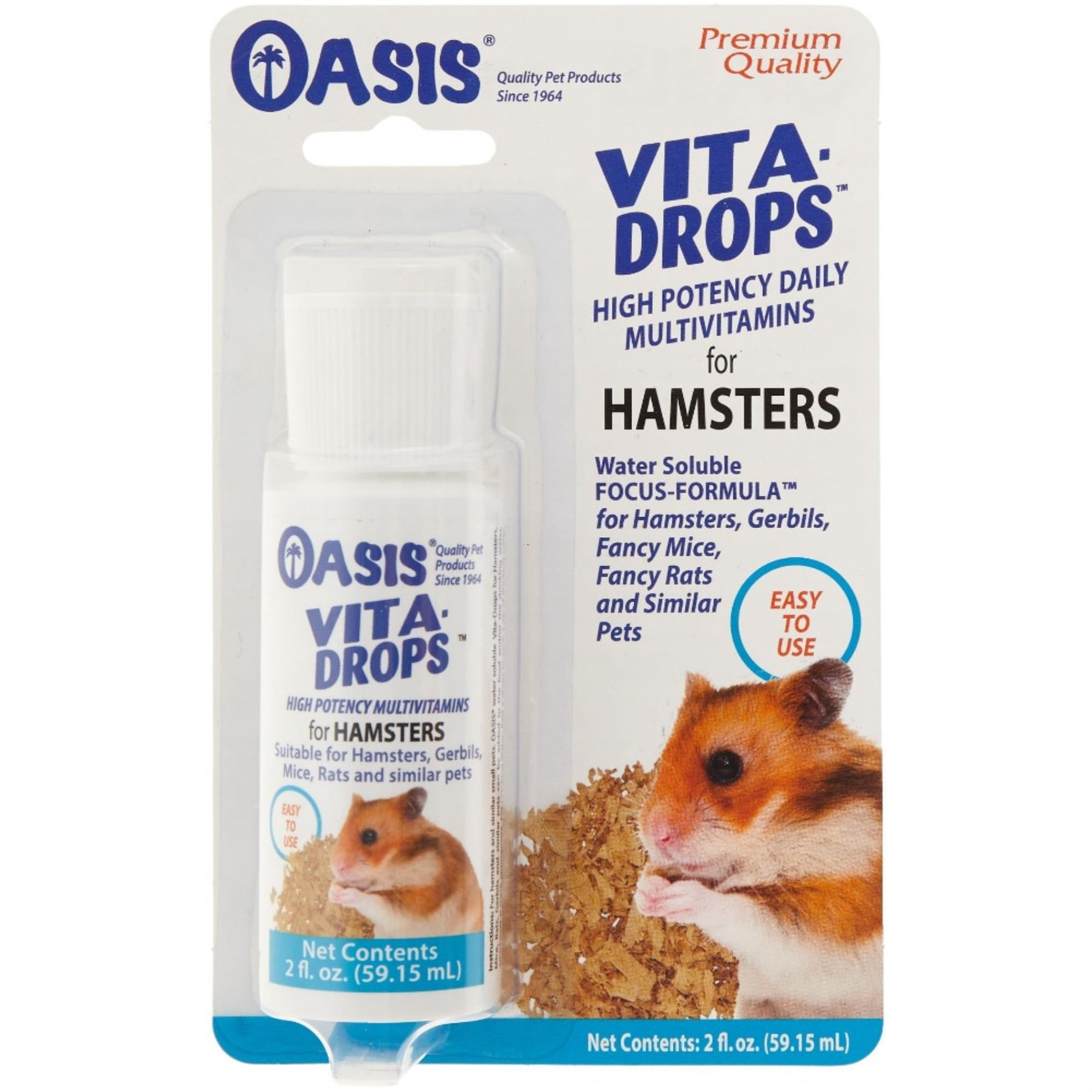 Oasis Vita-Drops High Potency Hamster Daily Multivitamins - Walmart.com