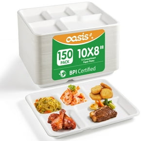 Compartment Dinner Plates