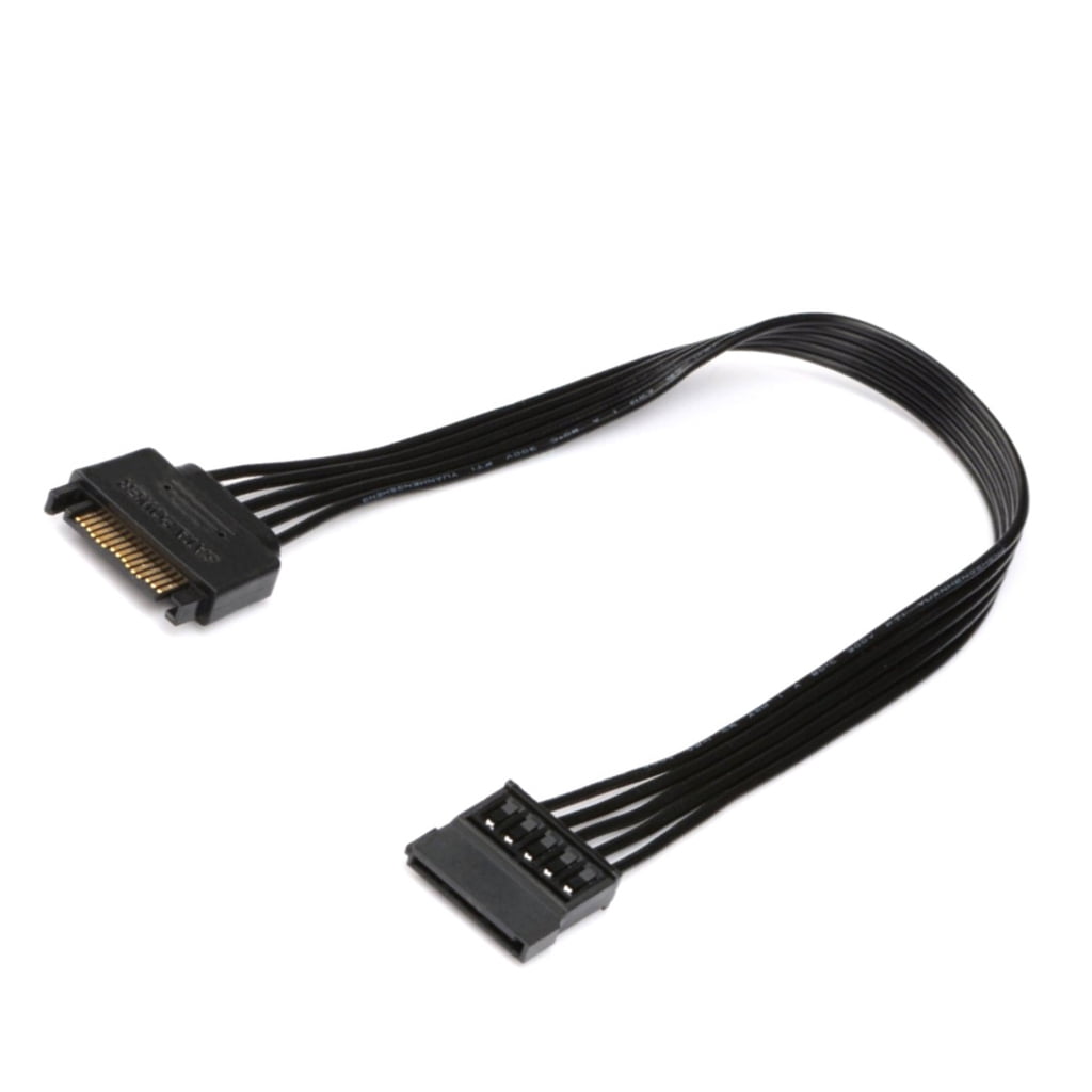 Oasiva 15Pin Power Extension Cable Male to Female Extender Adapter ...