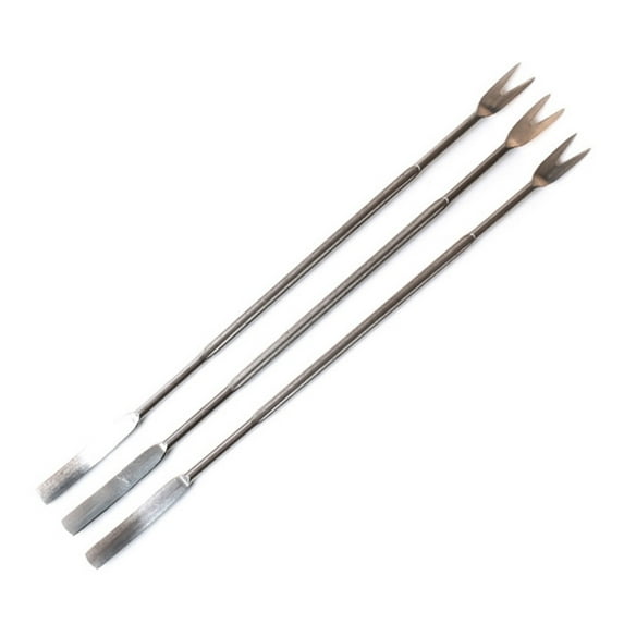 Oasiva 3 Pcs Silver Seafood Forks Tools Household Stainless Steel ...