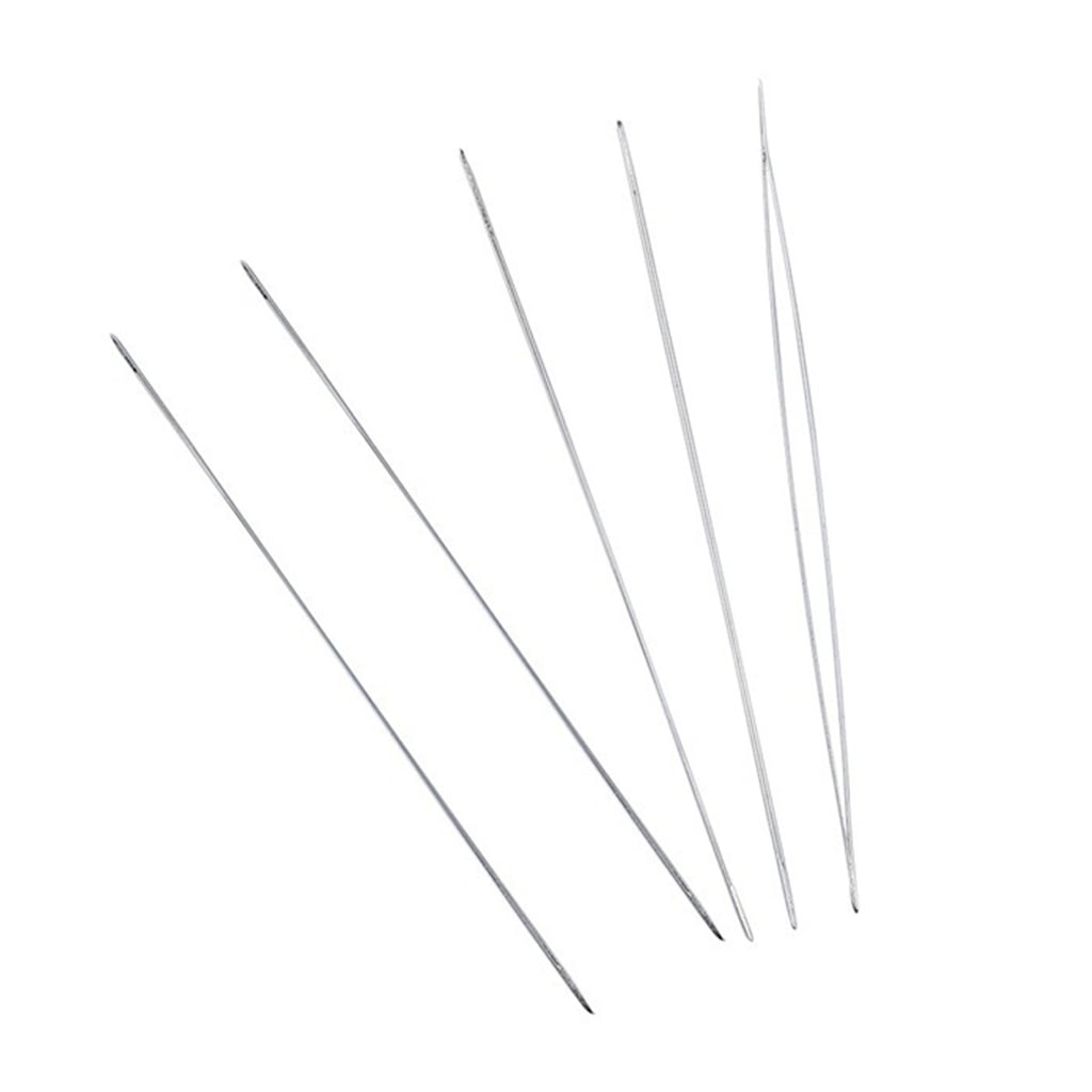Oasiva 5/6pcs Beading Needle Set Necklace Beading Pins Bead Stringing ...