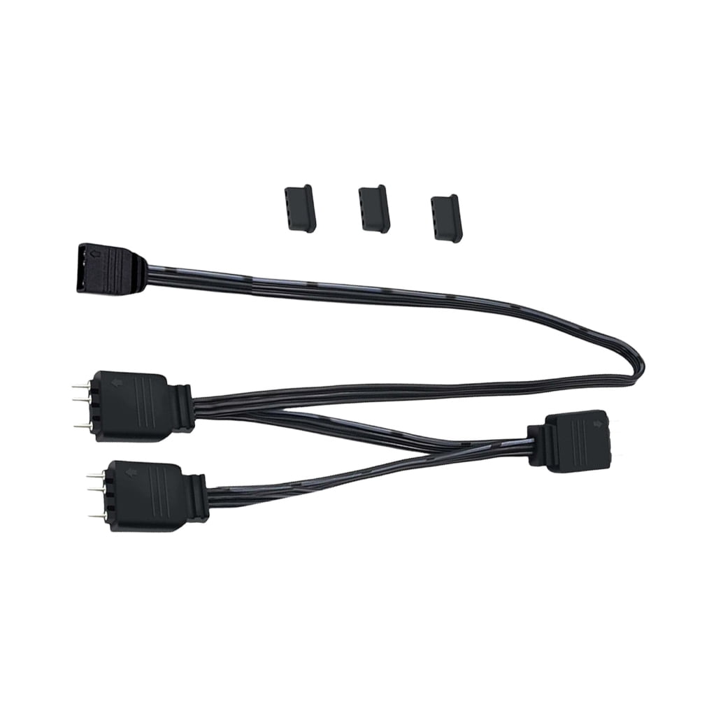 Oasiva 5V 3Pin ARGB Splitter Cable 1 Female to 3 Male Connector ARGB ...