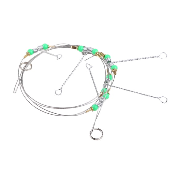 Oasiva Anti-Winding Swivel String Anti-Bites Fishing Line Wire Leader ...