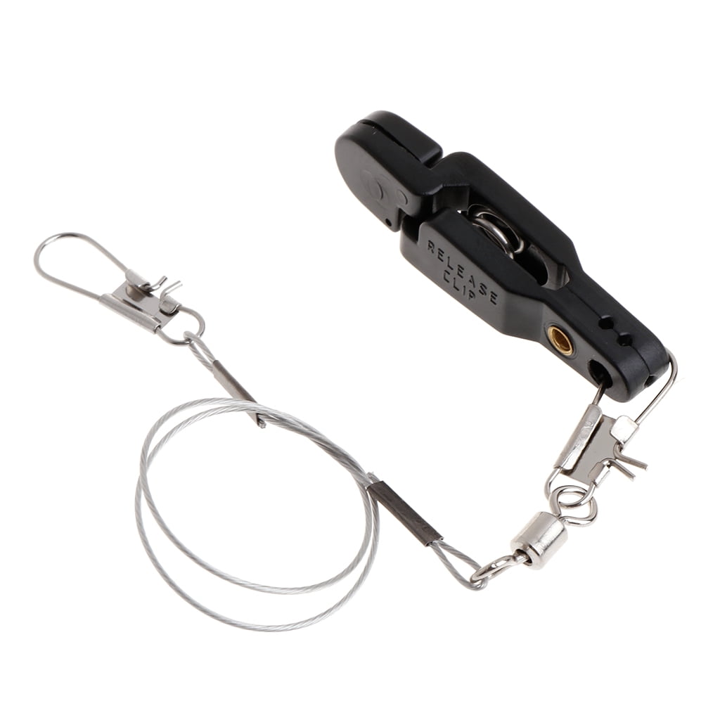 Oasiva Fishing Clip With Wire Rope Tension Release Planer Snap Grip ...