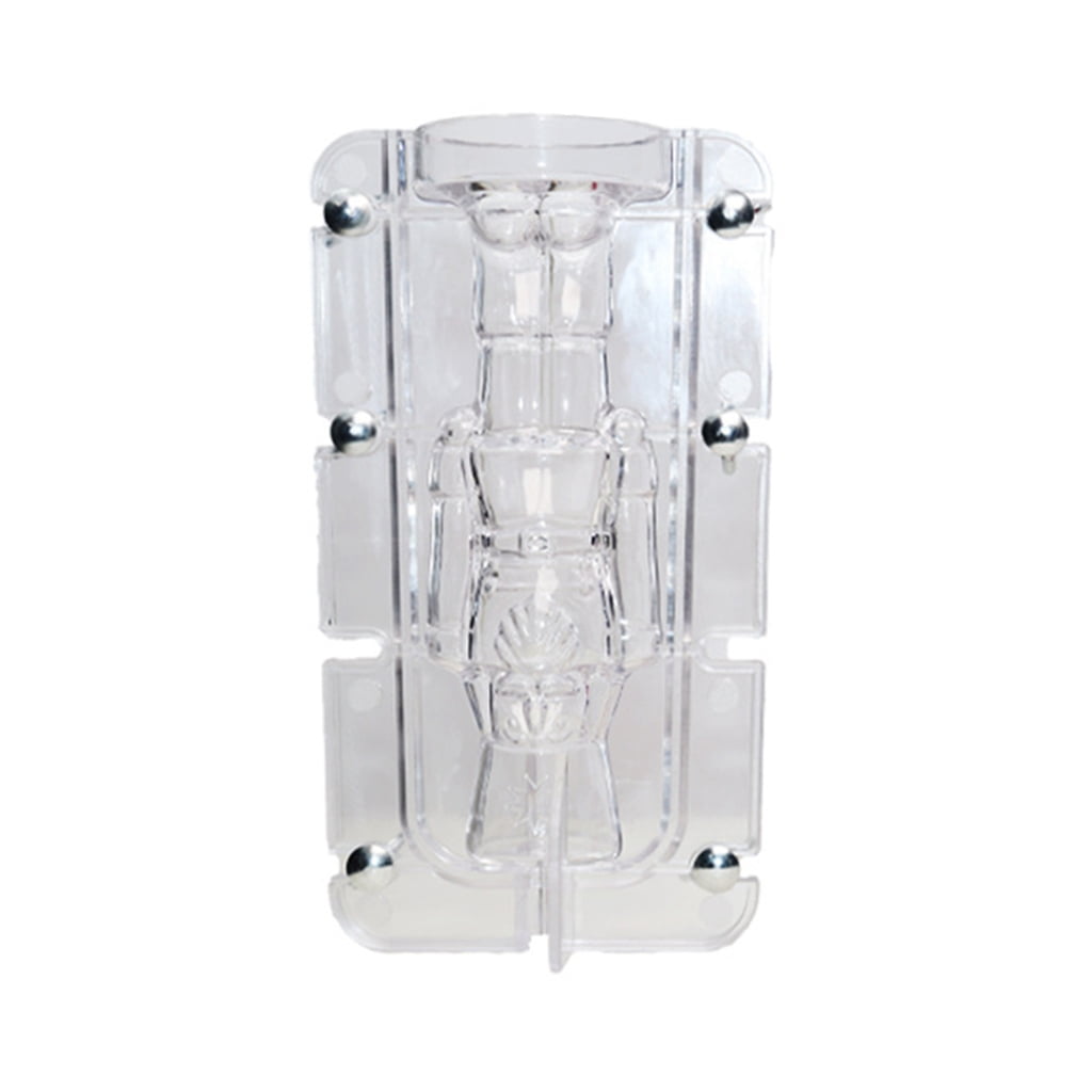 Oasiva Plastic Figure Candle Moulds Reusable 3D Soldier Candle Molds ...