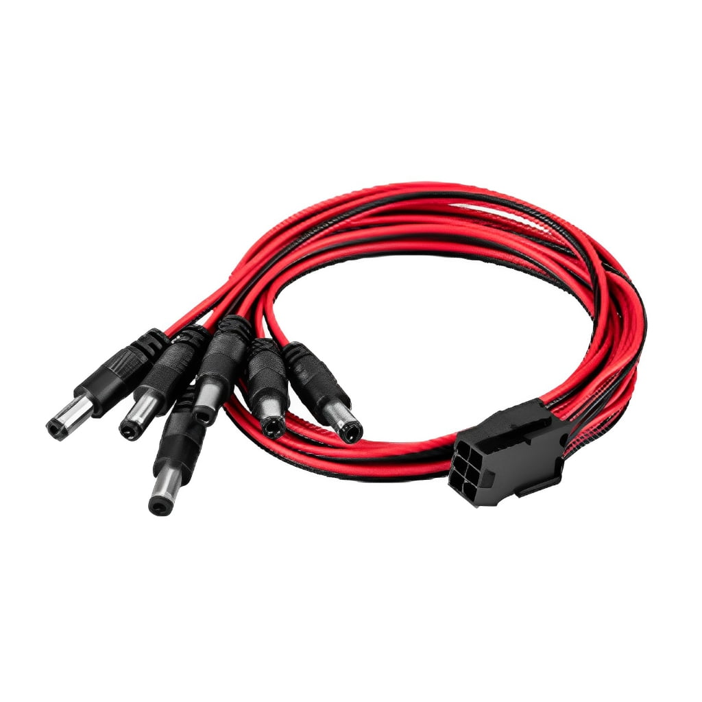Oasiva Premium 6PIN to DC5525 5521 Connector Adapter Cable Efficient ...