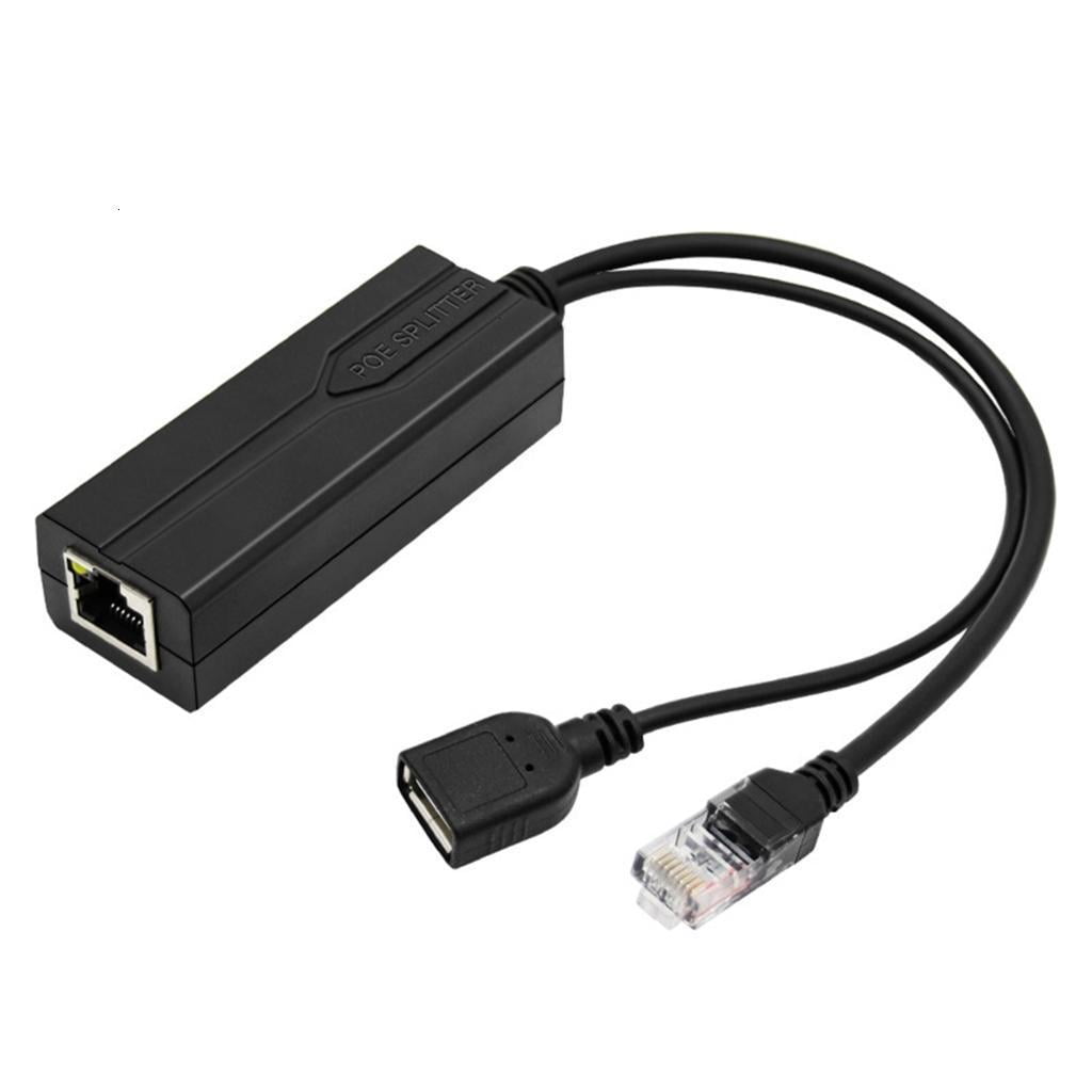 Oasiva Small USB POE Splitter USB 5V Active PoE to USB Adapter, 48V ...