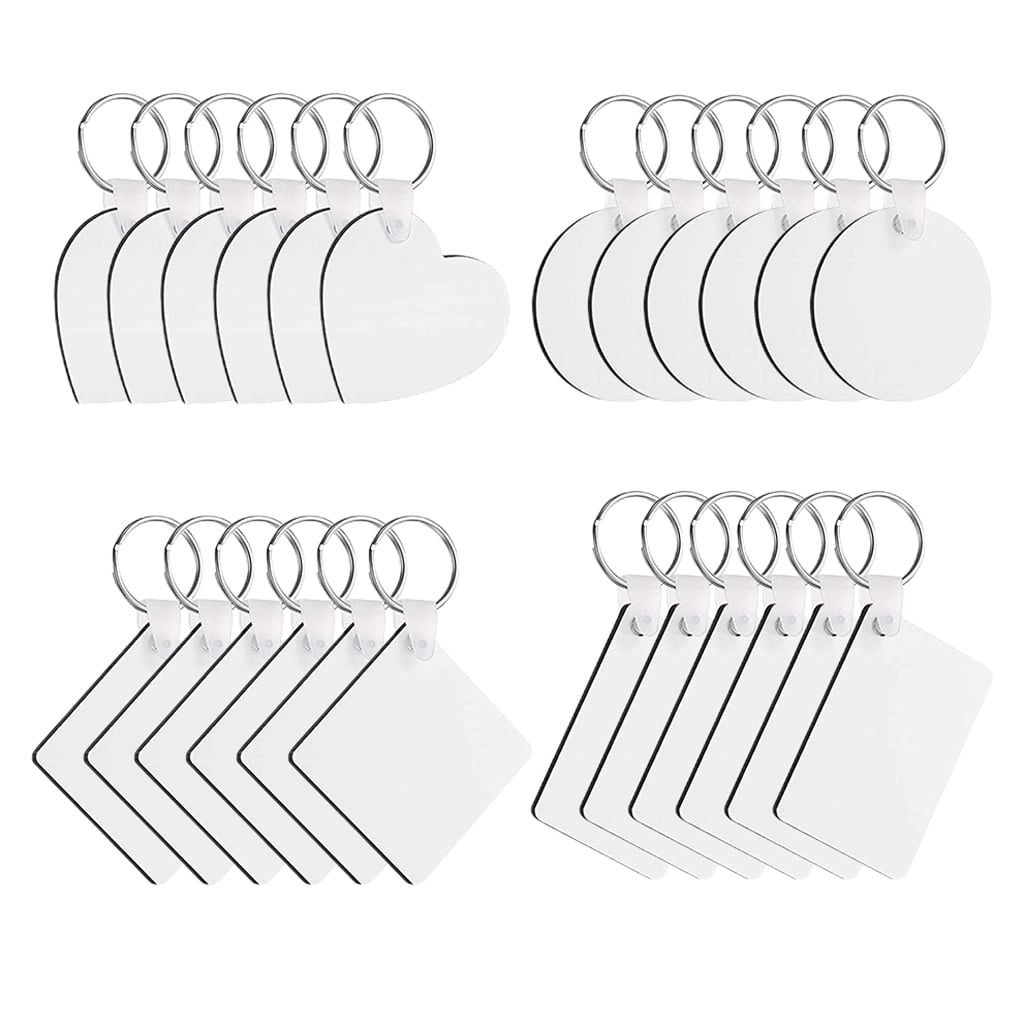 Oasiva Sublimation Blank Keychains Thermal Transfer for Key Chain ...