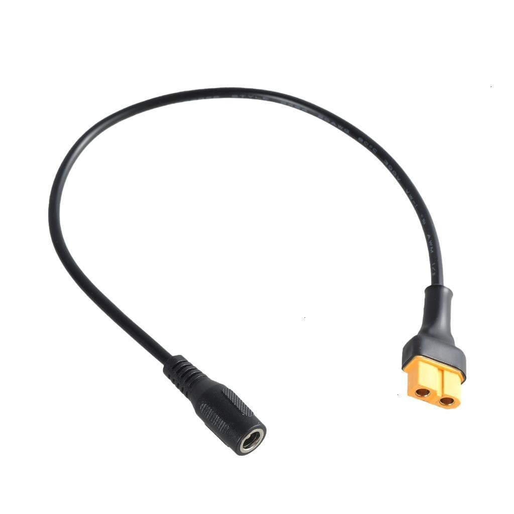 Oasiva XT60 Female to 5.5x2.1mm DC5521 Adapter Cable for Solar Panel ...