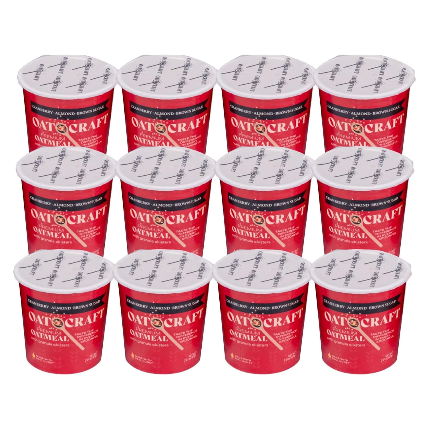 Oatcraft Premium Handcrafted Instant Oatmeal with Toasted Granola ...