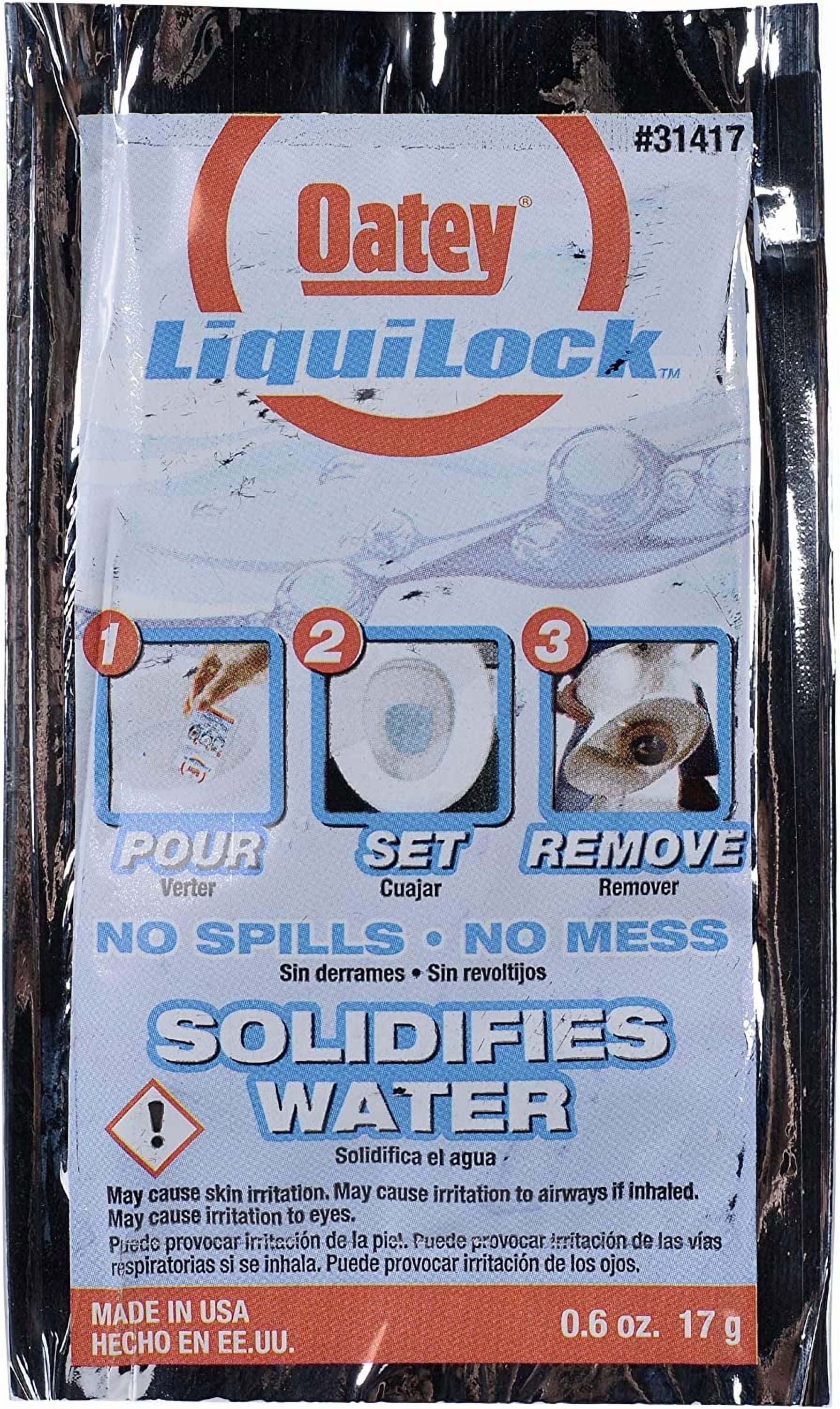 Oatey 31417 Liquilock Gel for Toilet Removal - Walmart.com