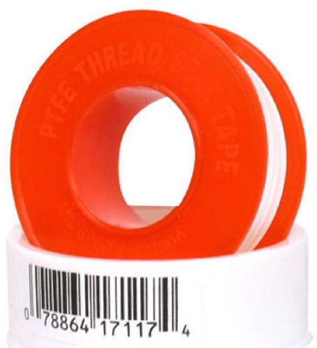 Oatey 017117B 1/2" x 520" Roll of Plumbing PTFE Thread Seal Tape ...