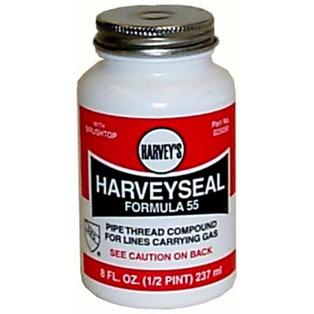 Oatey 025050 Multi-Purpose Pipe Thread Compound, 8 oz, Brushtop Plastic ...