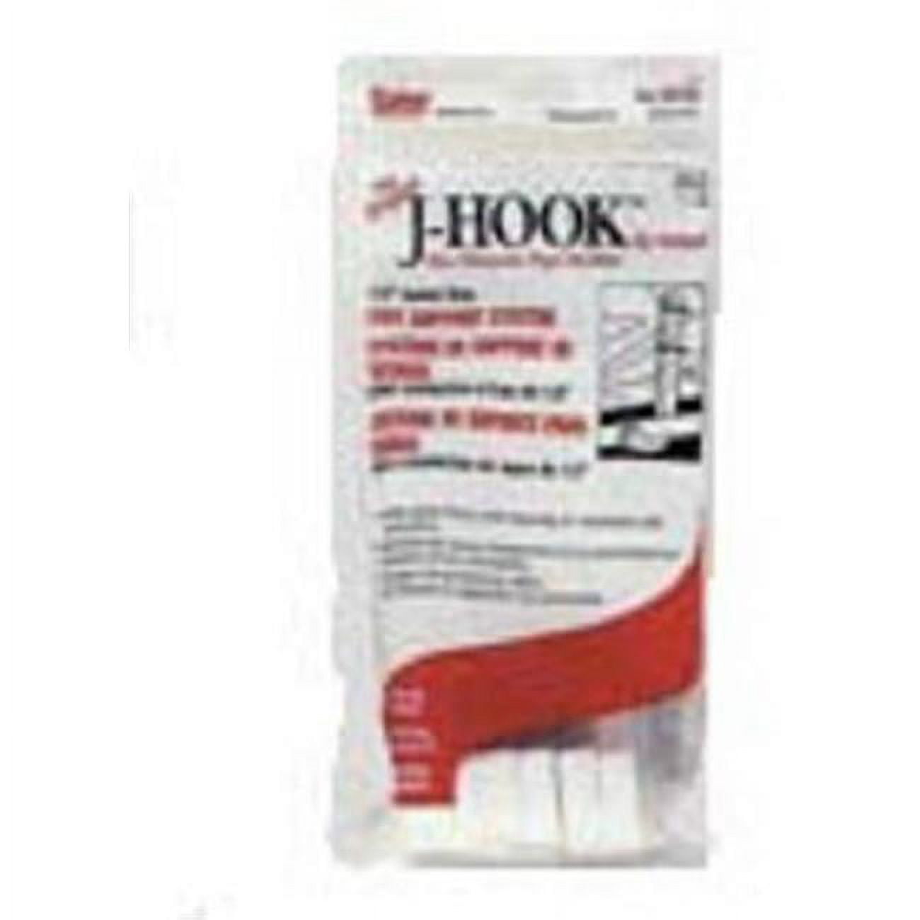 Oatey 1 In. x 4 In. ABS J-Hook Pipe Hook (4-Pack) 33766 - Walmart.com