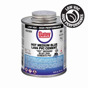 OATEY COMPANY 32161 8OZ Blue Lava PVC Cement - Walmart.com