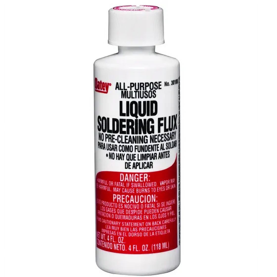 Oatey 30106 4 Ounce Liquid Soldering Flux, Each - Walmart.com