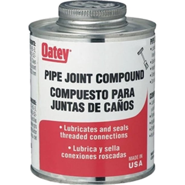 Oatey 31228 Pipe Joint Compound, Paste, Gray, 8 fl-oz - Walmart.com
