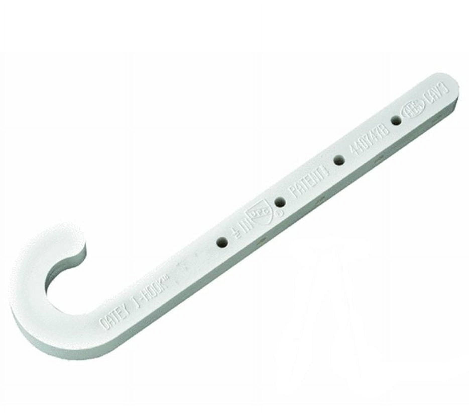 Oatey 33766 Copper Tube Size Baby J-Hook Pipe Holder, 1" x 4", 6-Pack ...