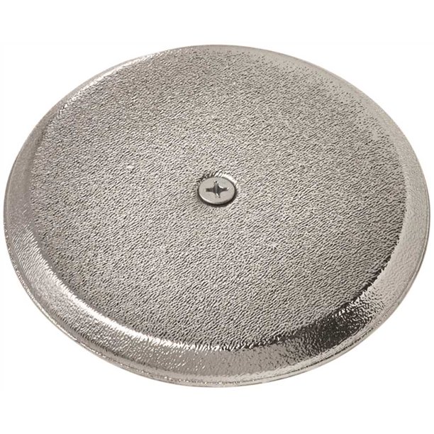 Oatey 34406 5 in. Plastic Flat Cleanout Cover Plate in Chrome - Walmart ...