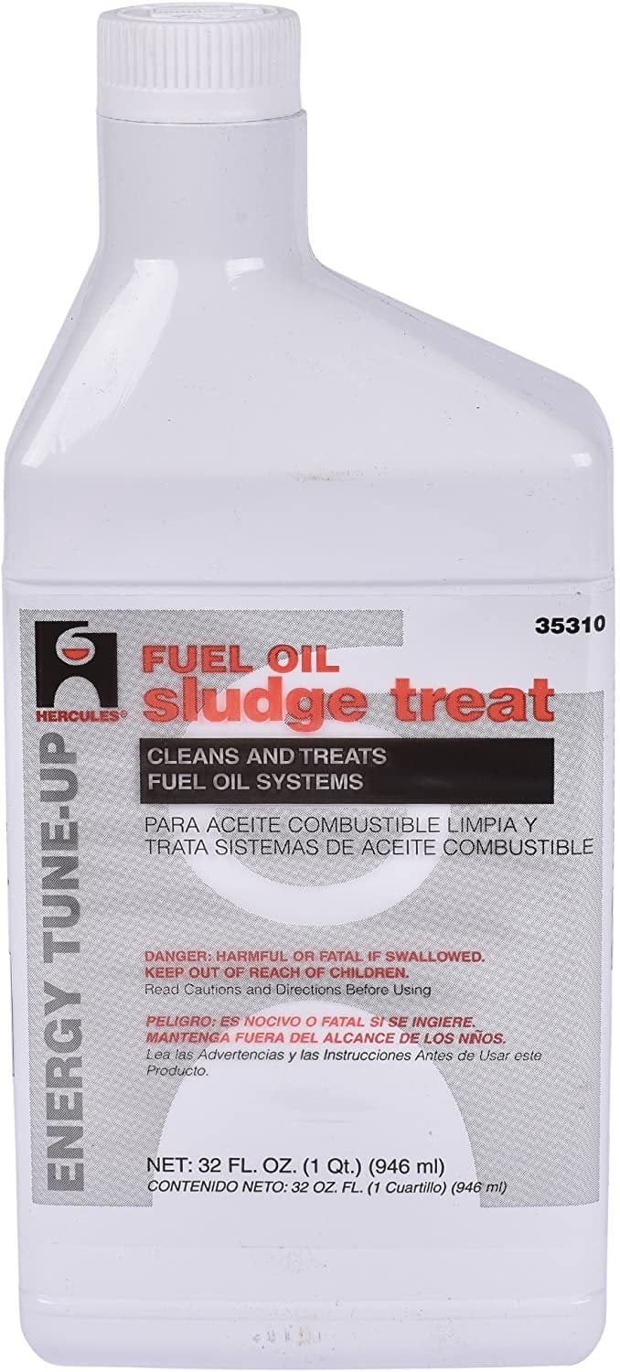 Oatey 35310 Hercules Fuel Oil Sludge Treat, 32 oz, White - Walmart.com