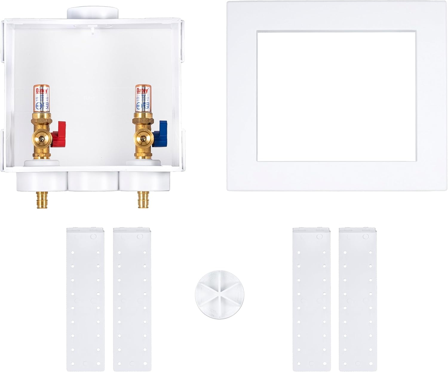 Oatey 38543 Quadtro F1960 Tail Piece, 1/4" Turn with Water Hammer, 2 ...