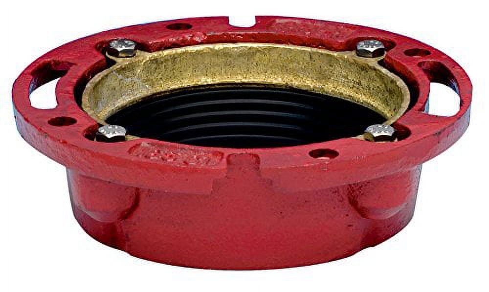 Oatey 42255 Closet Flange, 4-Inch, Cast Iron - Walmart.com