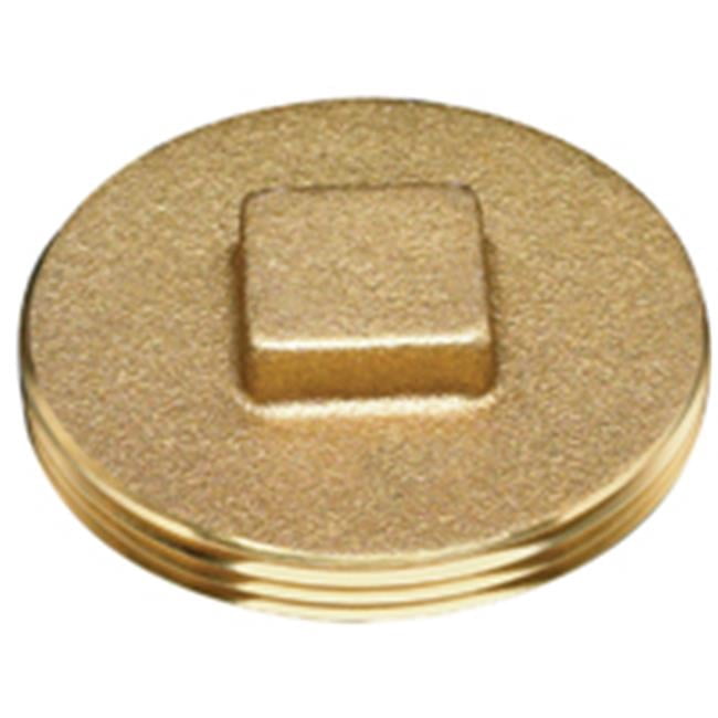 Oatey 42374 Clean Out Plug 4 In. Brass - Walmart.com