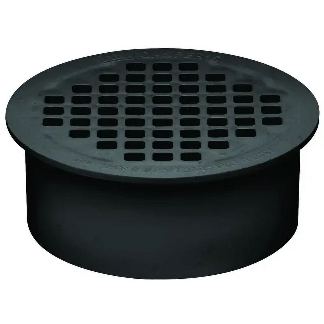 Oatey 43560 Floor Drain, 2 Inch Snap-in, Abs Body, Black, Each ...
