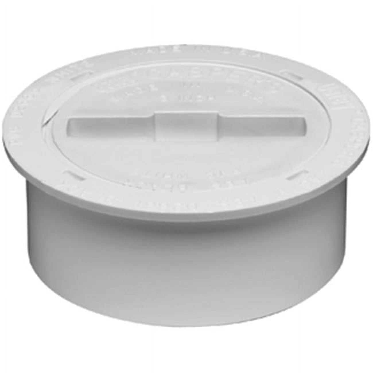 Oatey 43731 3 In. All Plastic Snap-in Cleanout PVC - Walmart.com