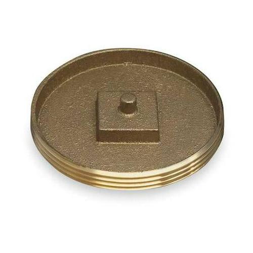 Oatey Cleanout Plug, Recessed Head, 4 In - Walmart.com