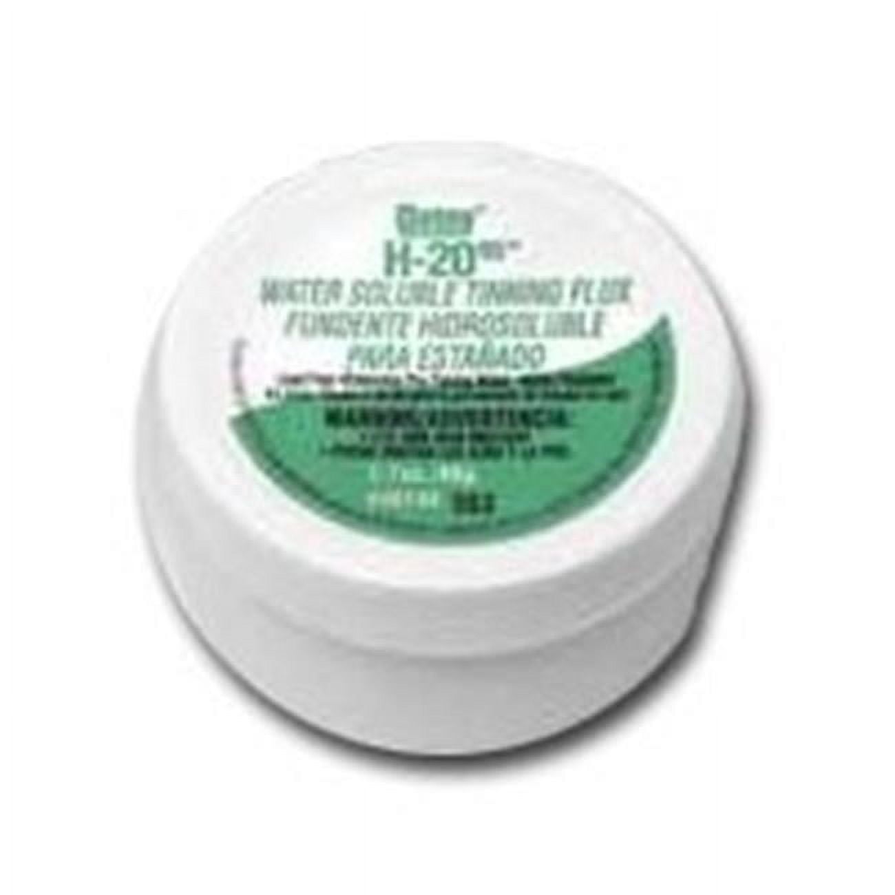 Oatey H-20 Series 30140 Water Soluble Flux, 1.7 oz, Paste, Gray ...