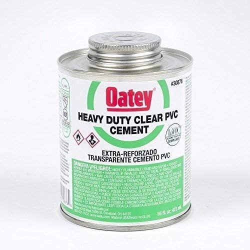 Oatey Pvc Cement Low Voc 16 Oz Clear - Walmart.com