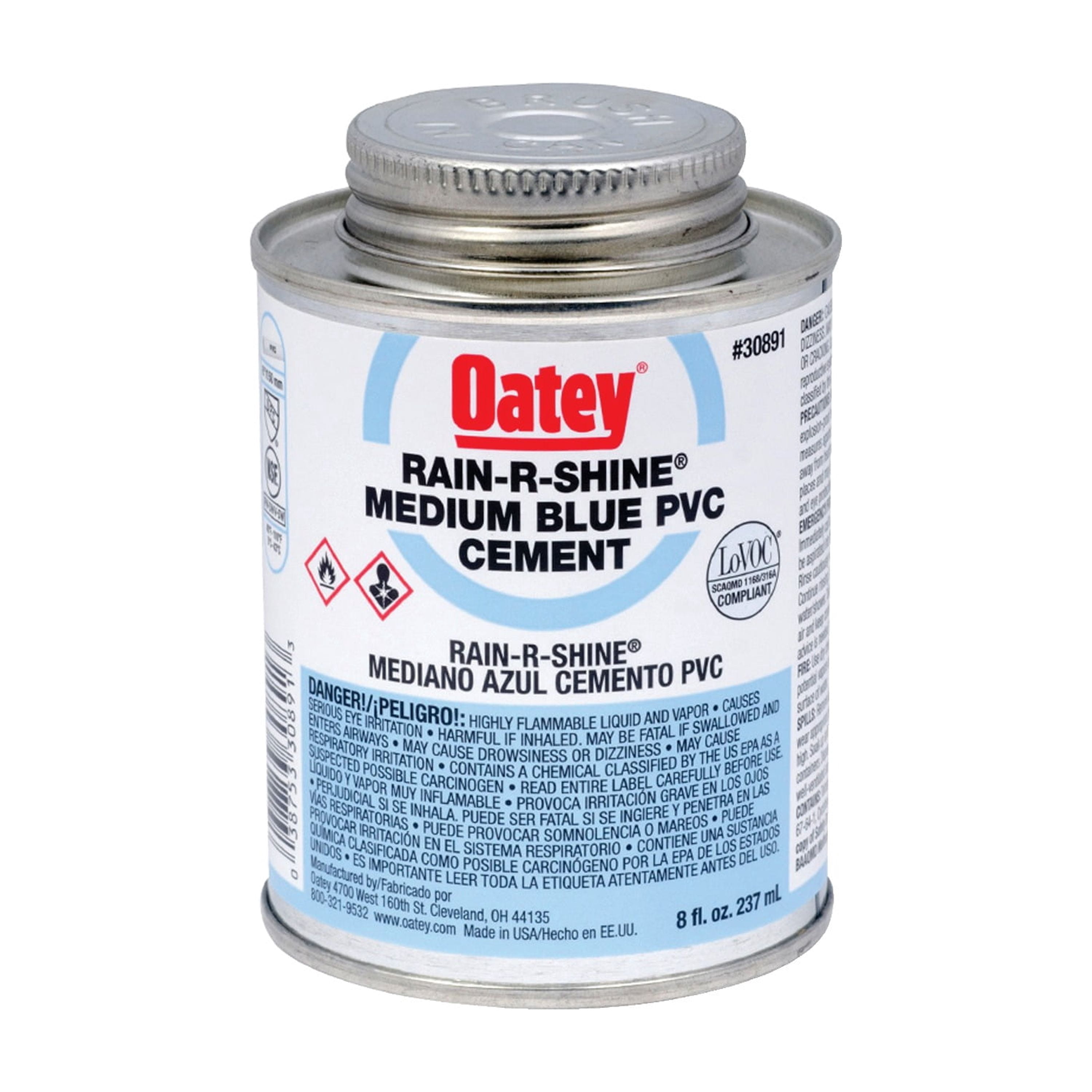 Oatey Rain-R-Shine PVC Cement - Pack of 4 - Walmart.com