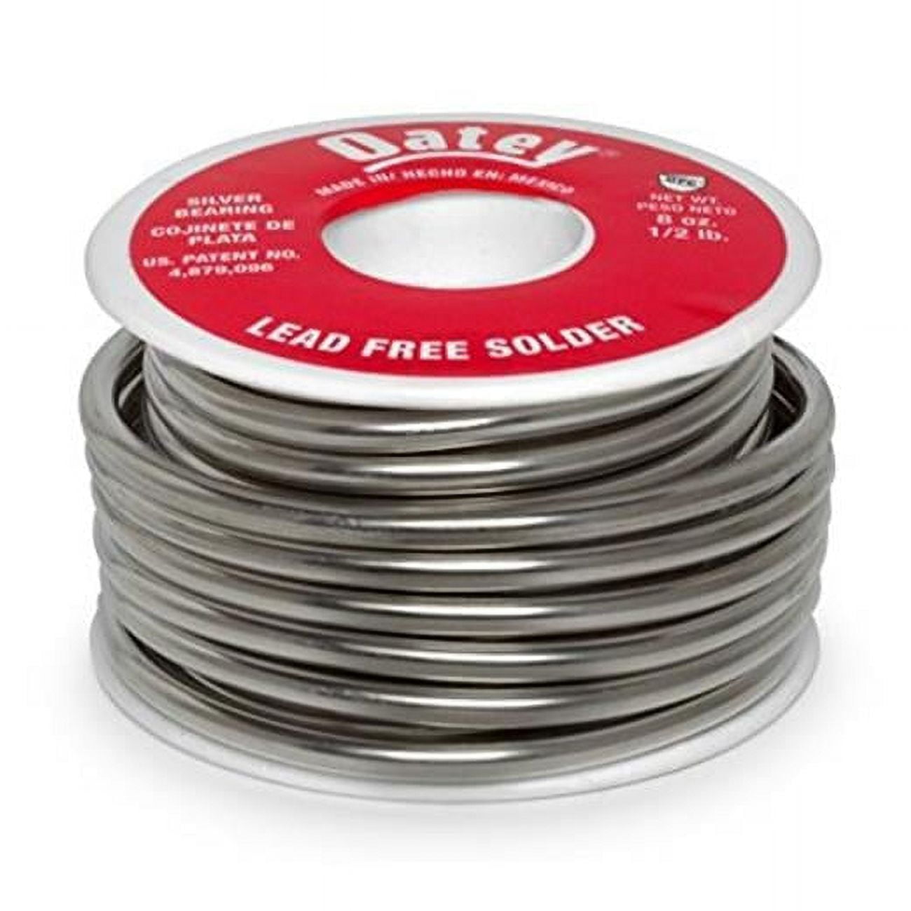 Oatey Solder Lead Free Wire, Silver - 8 oz - Walmart.com