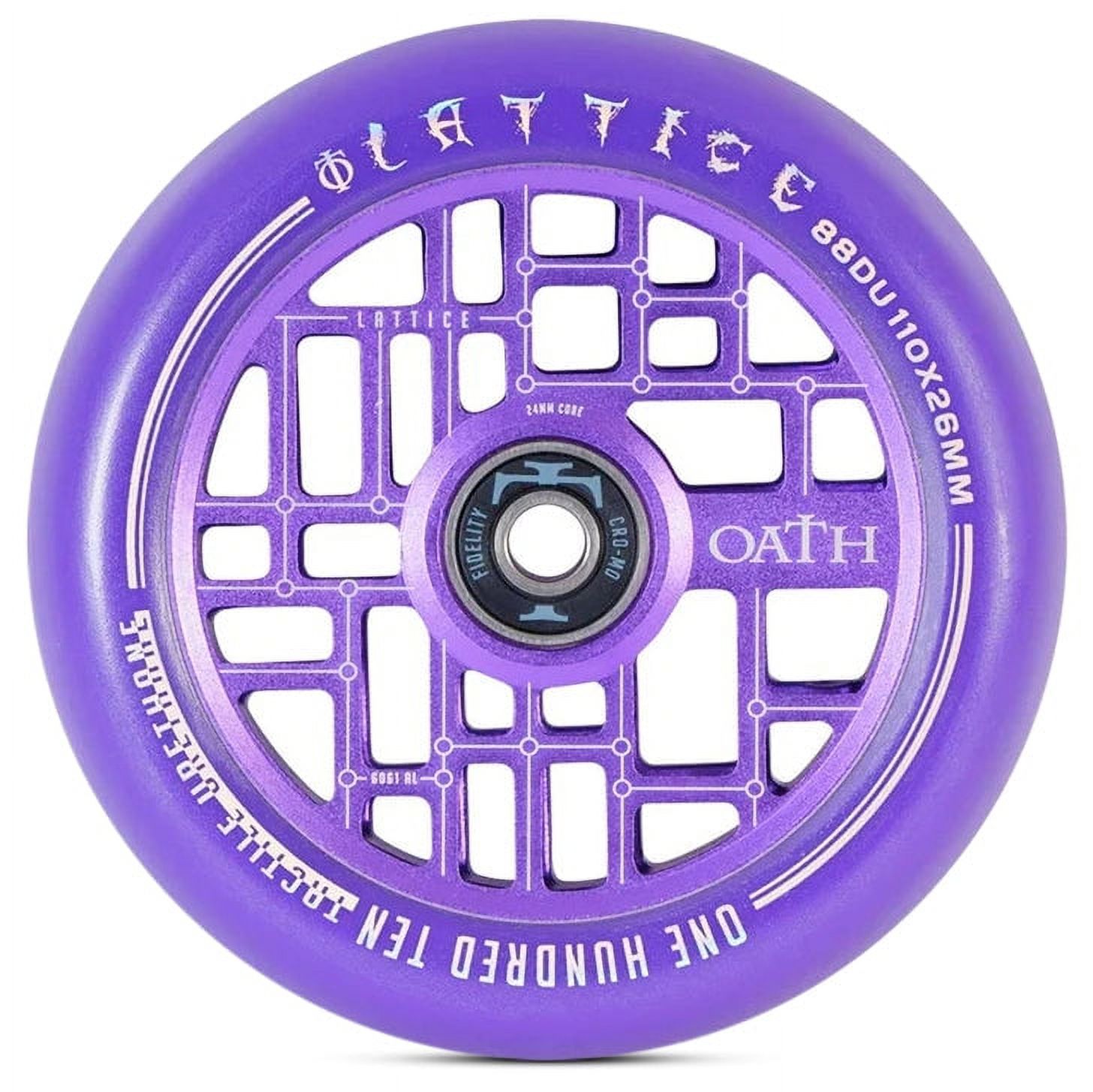 Oath Lattice Wheels Purple - Walmart.com