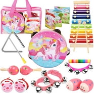 Melissa & Doug Music Makers 7-Piece Wooden Musical Instrument Set ...