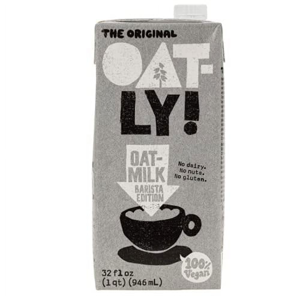 Oatly Barista Edition Oatmilk, 32 Ounce (12 Pack) - Walmart.com