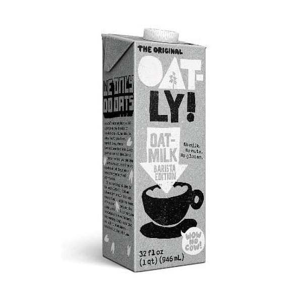 Oatly Oatmilk Barista Edition - 1qt (32oz) Pack of 2 - Walmart.com