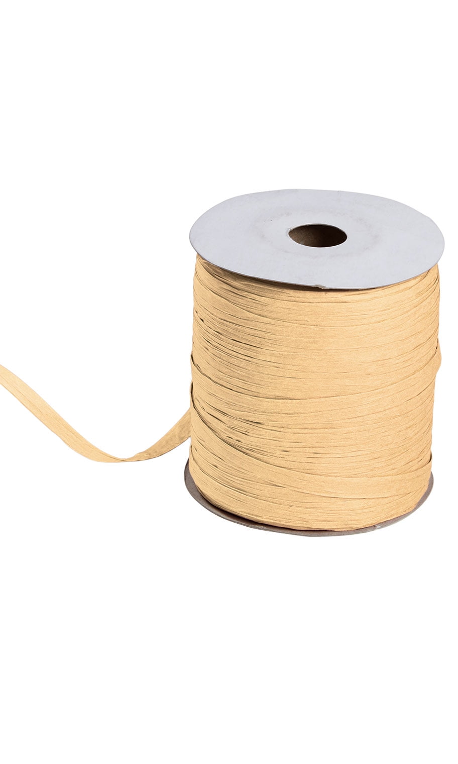 Oatmeal Matte Raffia - 1/2"W x 100 Yds. Per Roll - Pack of 2 - Walmart.com