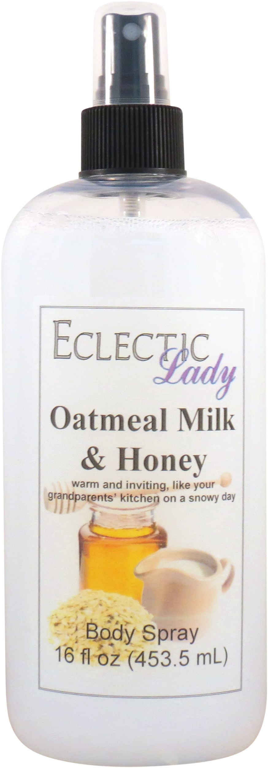 Oatmeal Milk And Honey Body Spray, Eclectic Lady, Hydrating Mist ...